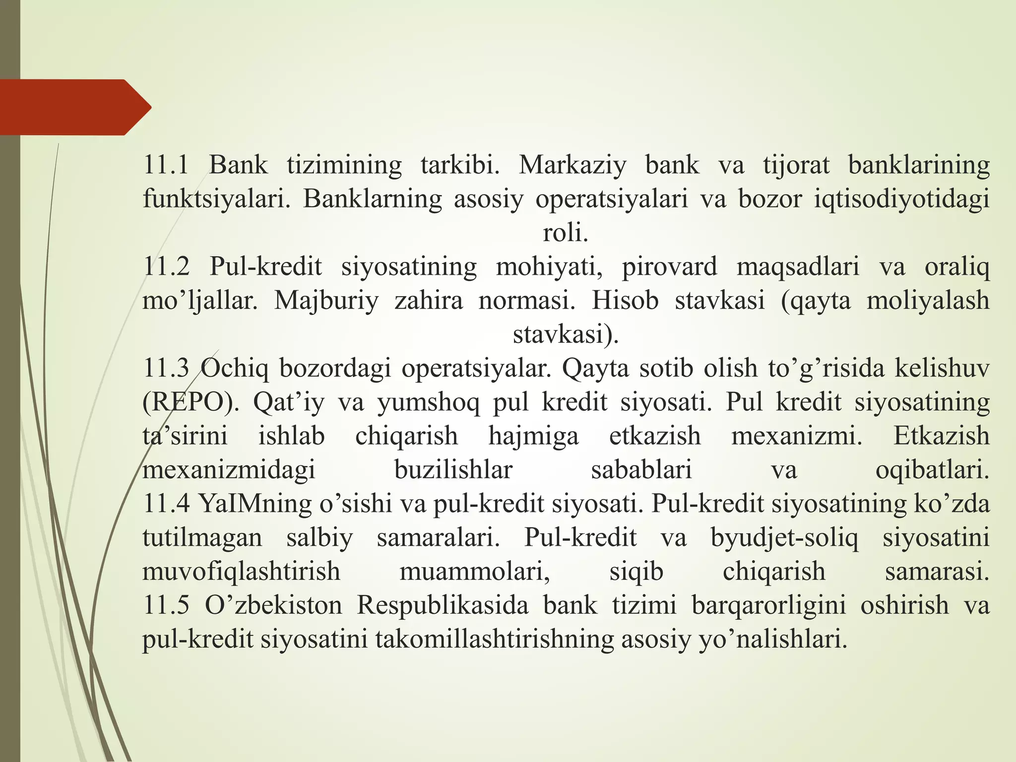 11-mavzu.pptx | Free Download