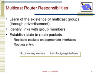 mutlicast protocols in computer networks | PPT | Free Download