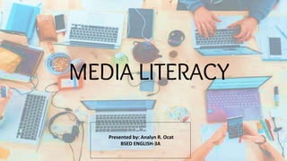 Technology in Teaching and Learning: Media-Literacy | PPTX