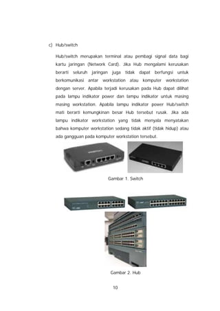 Mendiagnosis permasalahan PC yang tersambung ke jaringan | PDF