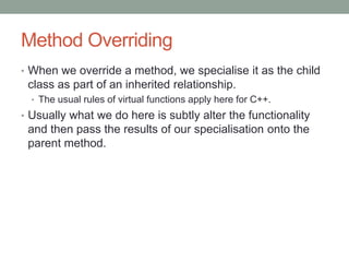 2CPP12 - Method Overriding | PPT