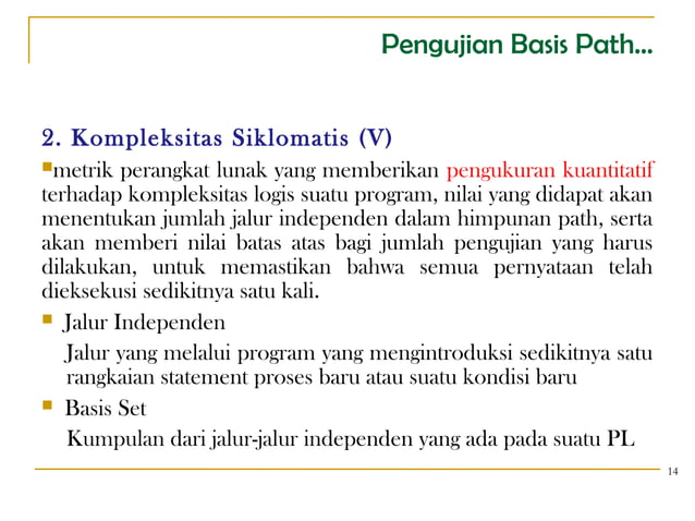 metode-pengujian-whitebox | PPT