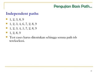 metode-pengujian-whitebox | PPT