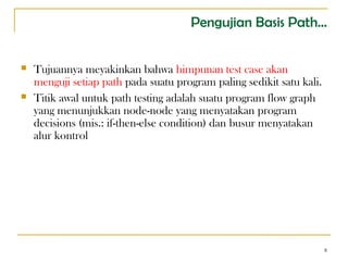 metode-pengujian-whitebox | PPT