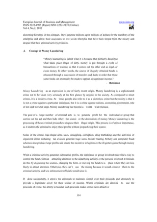 11.money laundering concept significance and its impact | PDF