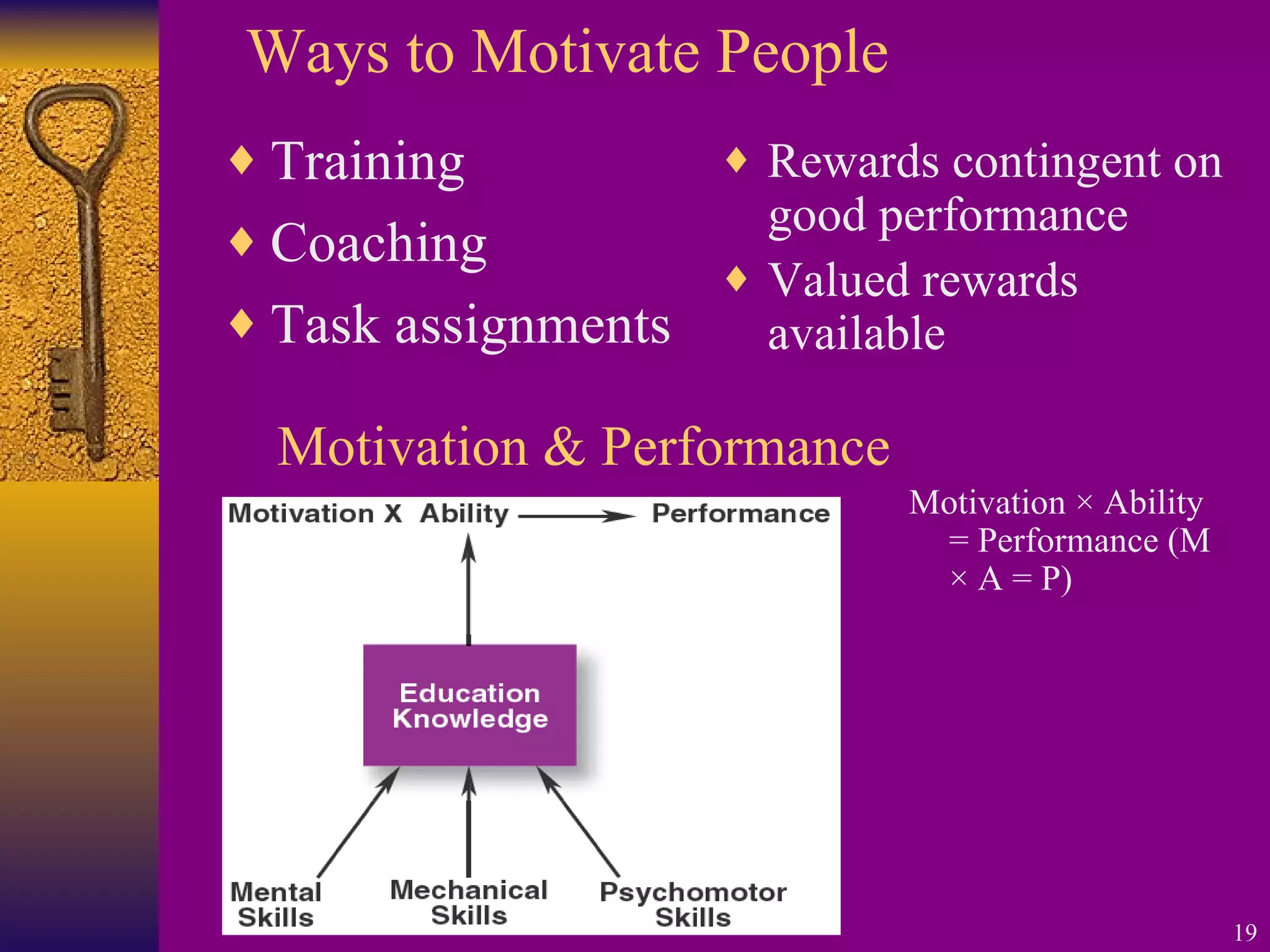 Chapter 11 morale and motivation | PPT