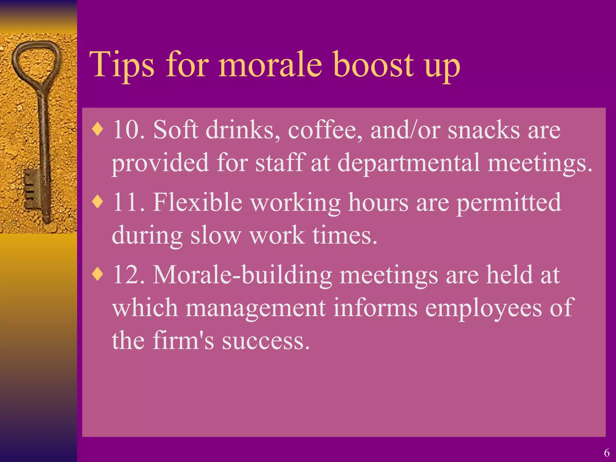 Chapter 11 morale and motivation | PPT