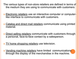 11.non store retailing.2011