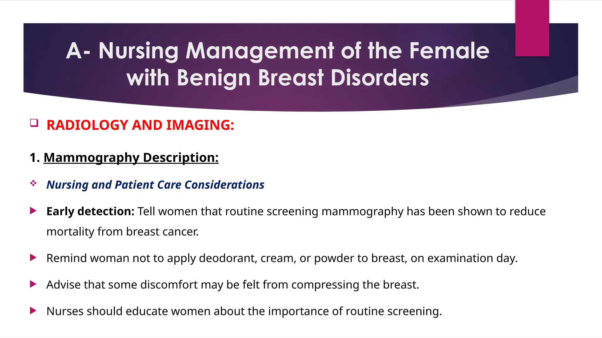 --11-- Nursing Management of the Female with Benign Breast.pptx