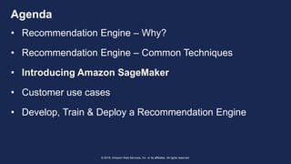 Build Your Recommendation Engine on AWS Today! | PPT