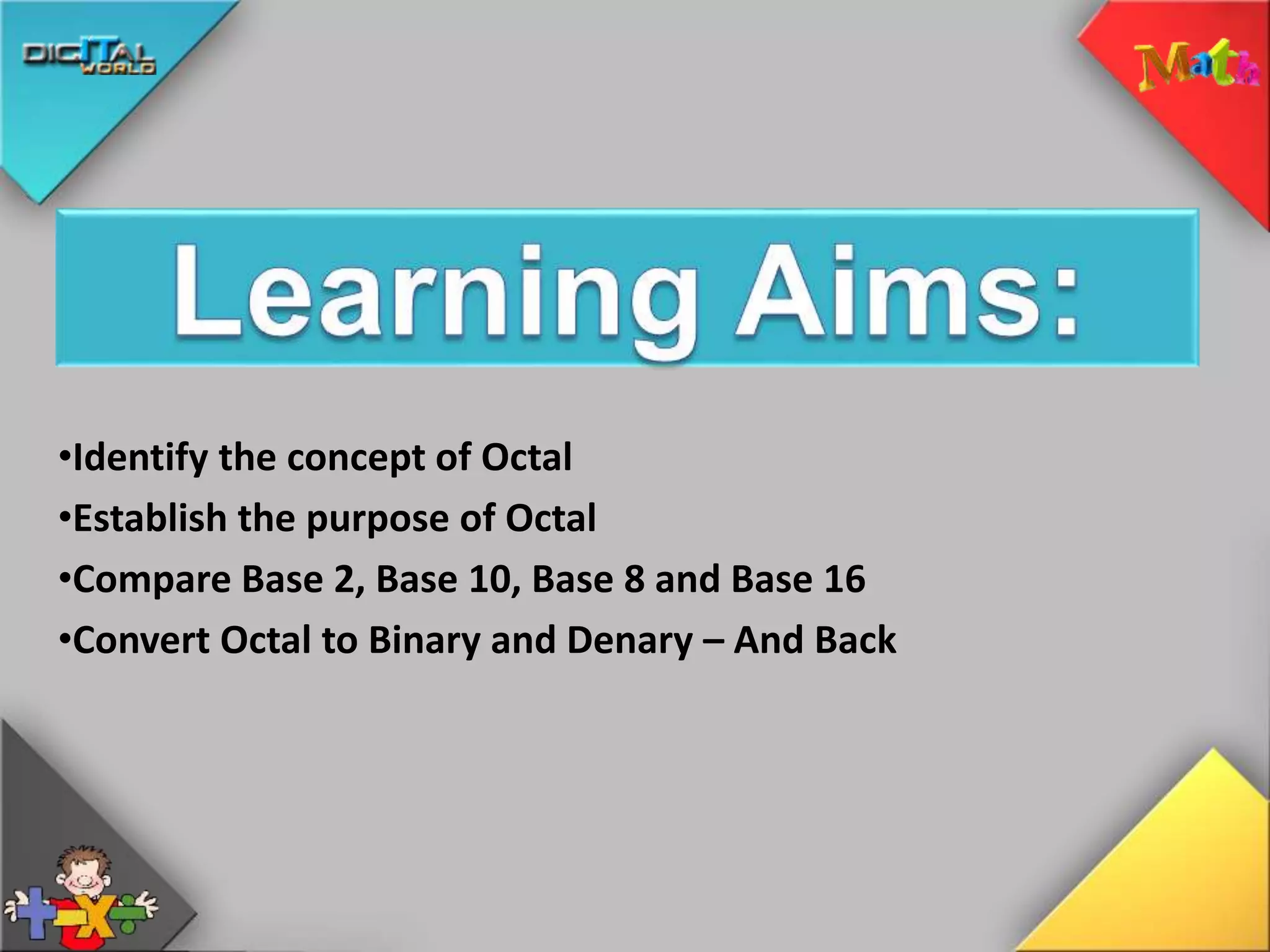 11 octal number system | PPTX