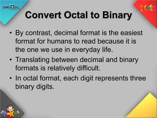 11 octal number system | PPTX