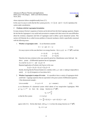 11.on a non variational viewpoint in newtonian mechanics | PDF | Physics | Science