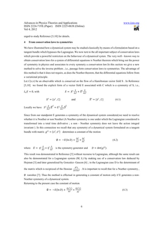 11.on a non variational viewpoint in newtonian mechanics | PDF | Physics | Science