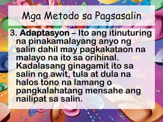 11. pagsasalin | PPTX