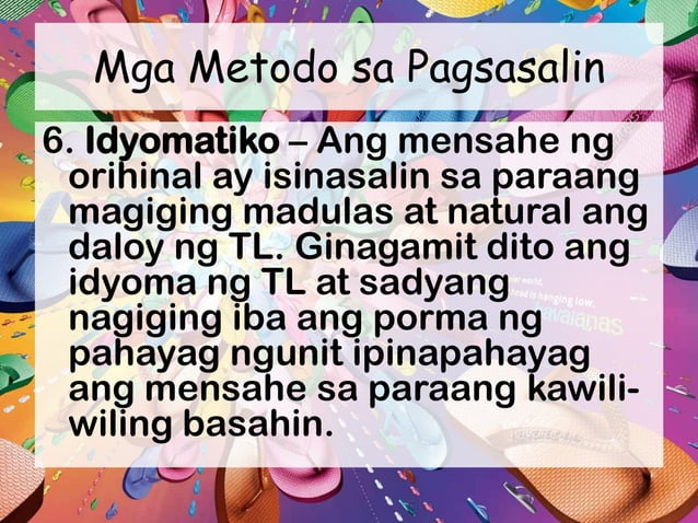 11. pagsasalin | PPTX