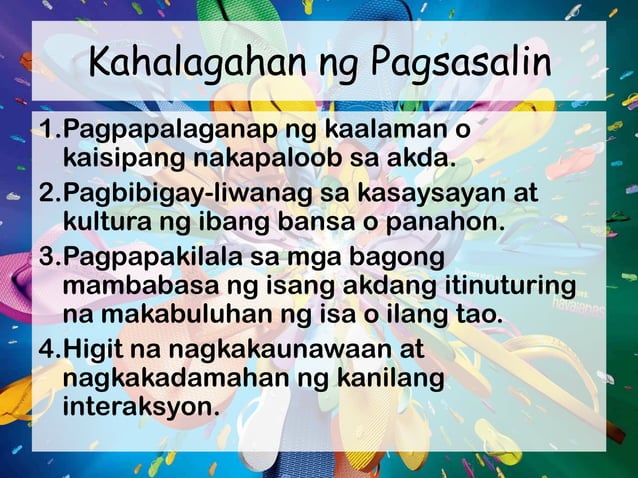 11. pagsasalin | PPTX