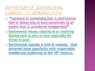 Different between sentimental anti sentimental | PPT