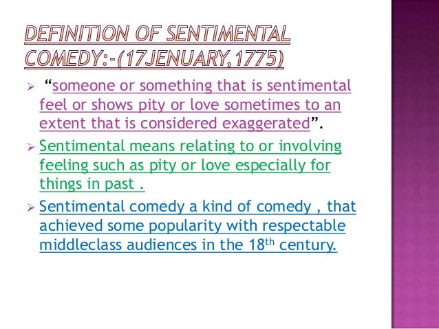 Different between sentimental anti sentimental