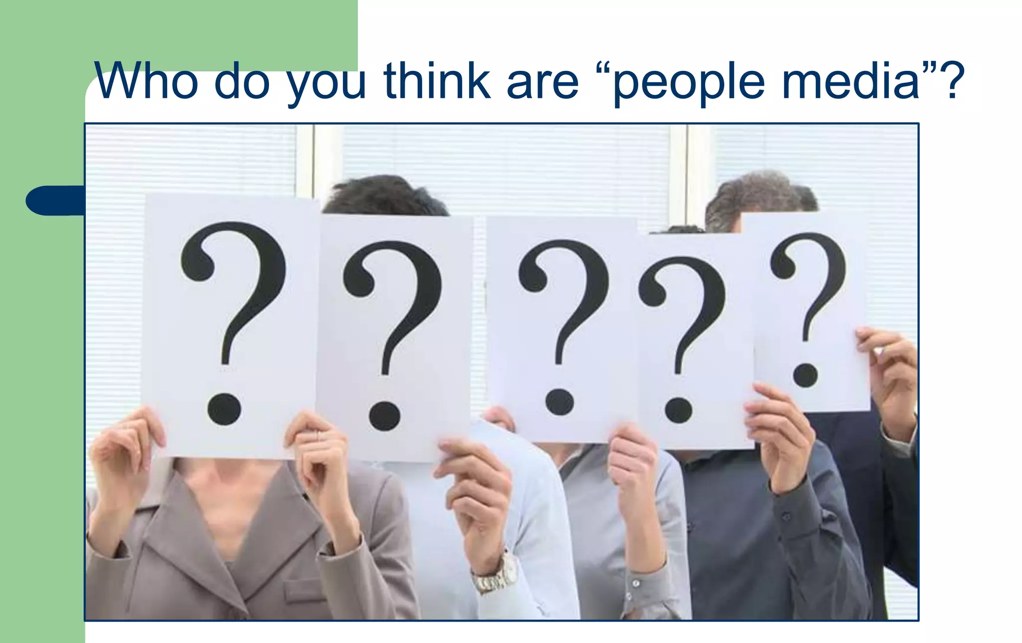 People Media - Media and Information Literacy (MIL) | PPTX