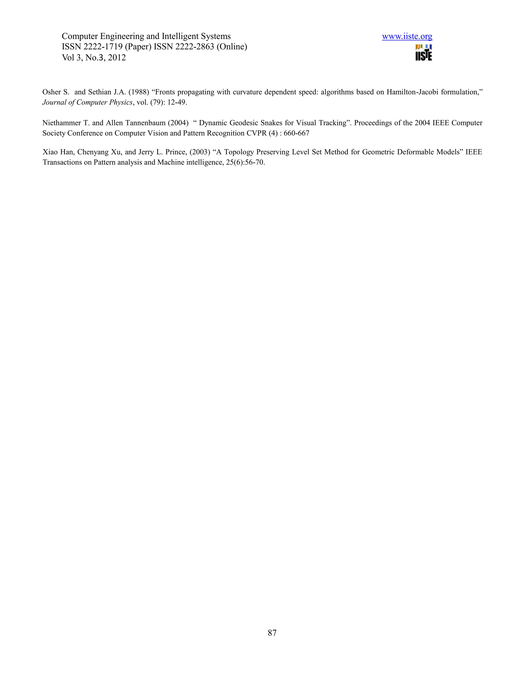 11performance Evaluation Of Geometric Active Contour Gac And