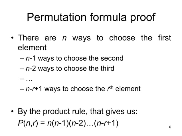11-permutations-and-combinations for grade 10.ppt | Programming Languages | Computing