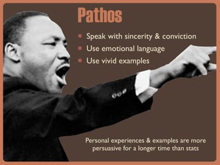 Persuasive Speaking and Means of Persuasion | PPT