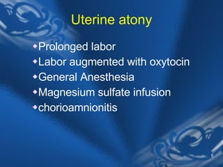 11.Postpartum+Hemorrhage | PPT | Pregnancy | Reproductive Health