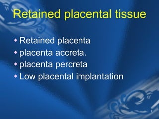 11.Postpartum+Hemorrhage | PPT