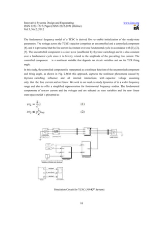 11.power flow control limiting short circuit current using tcsc | PDF | Computer Software and ...