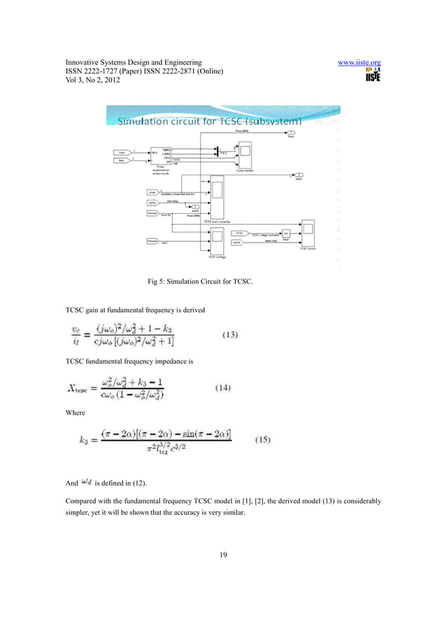 11.power flow control limiting short circuit current using tcsc | PDF | Computer Software and ...