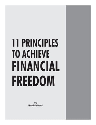 11 principles to achieve financial freedom sample chapter | PDF