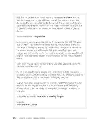 11 principles to achieve financial freedom sample chapter | PDF