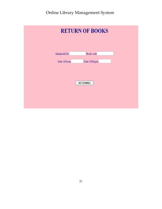 online library management system | PDF