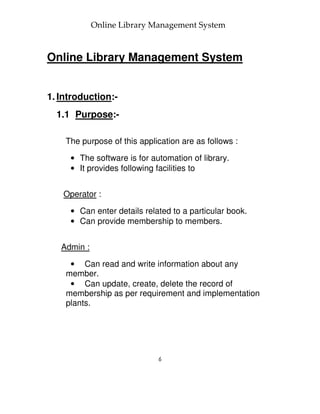 online library management system | PDF