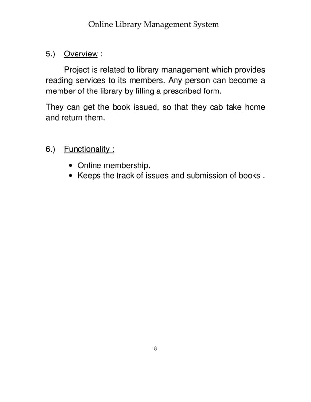 online library management system | PDF