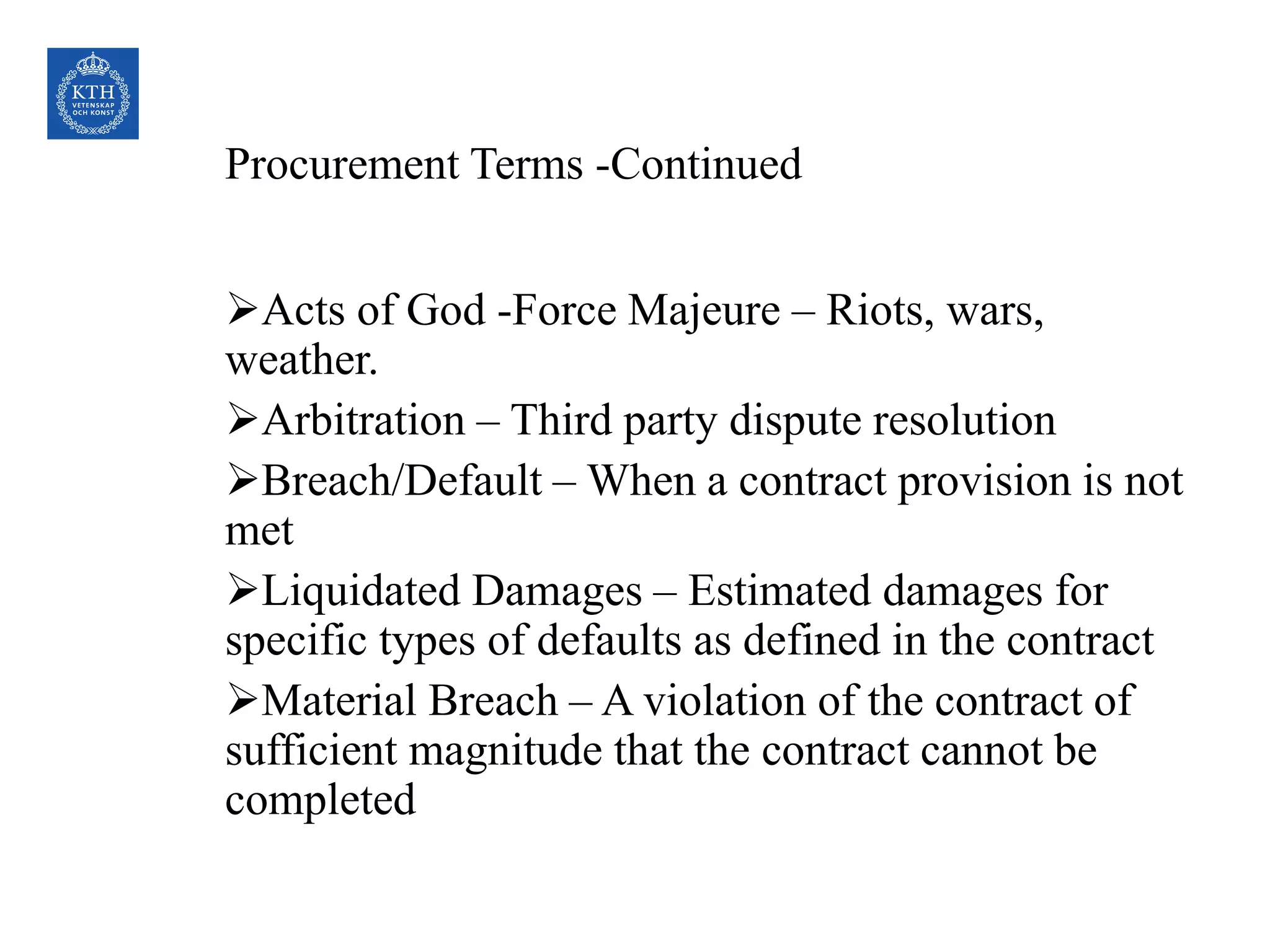 Project Procurement Management | PPTX