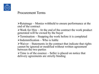 Project Procurement Management | PPTX