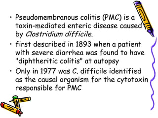 Pseudomembranous Colitis