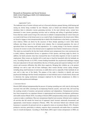 11.psychosocial challenges facing female entrepreneurs in rural ...