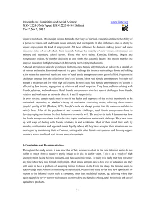 11.psychosocial challenges facing female entrepreneurs in rural ...