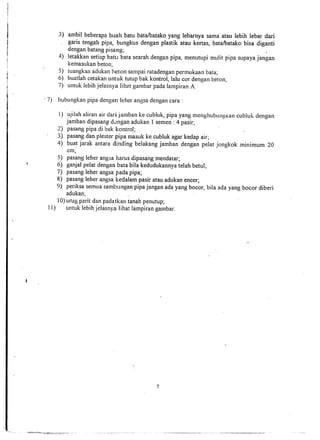 Tata Cara Perencanaan Cubluk Kembar | PDF