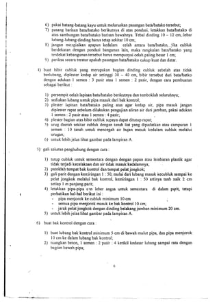 Tata Cara Perencanaan Cubluk Kembar | PDF