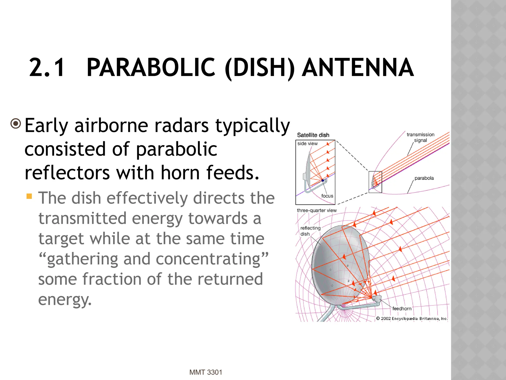 11-Radar-Fundamentals-Principles of radar Radar antenna Radar modes ...