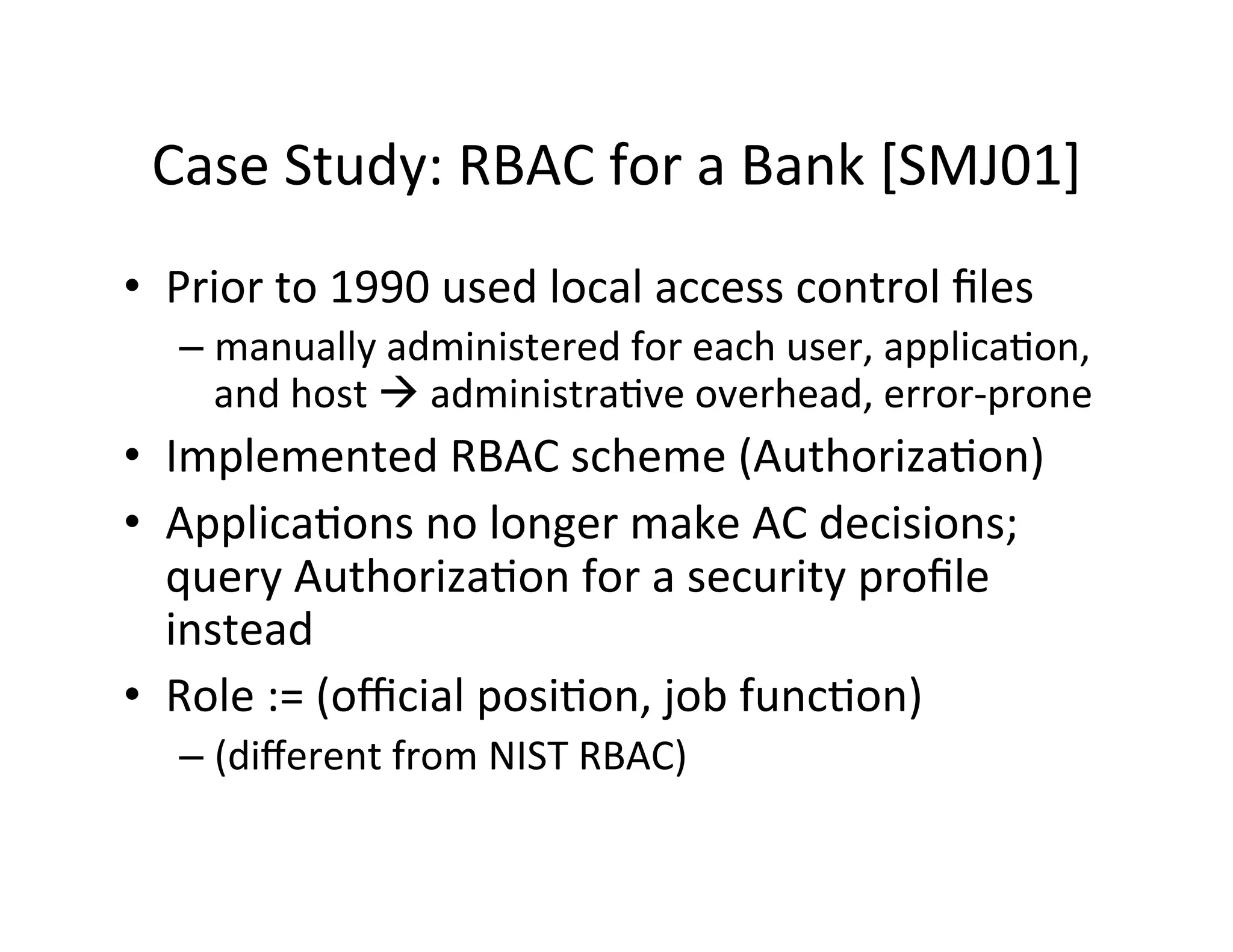 Role-­‐Based Access Control - Basic RBAC Illustrated | PDF