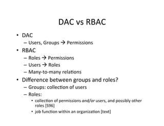 Role-­‐Based Access Control - Basic RBAC Illustrated | PDF