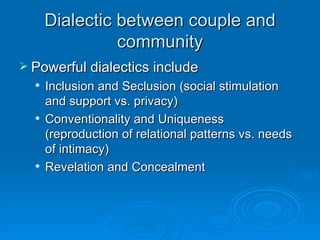 Relational Dialectics | PPT