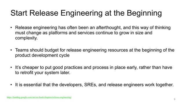 SRE Demystified - 11 - Release management-2 | PPT