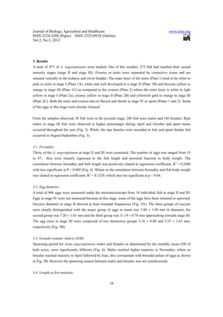 11.reproductive biology of estuarine catfish, arius argyropleuron | PDF