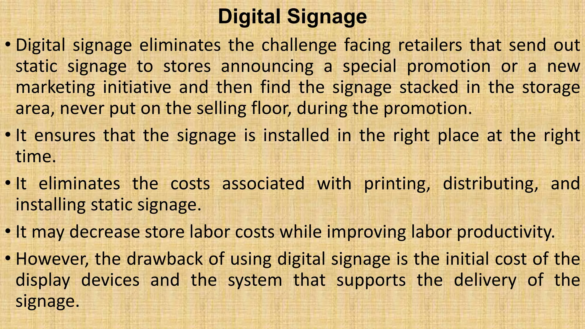 11 Retail Store Management | PPTX
